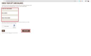 How to use Chipotle Gift Card online?