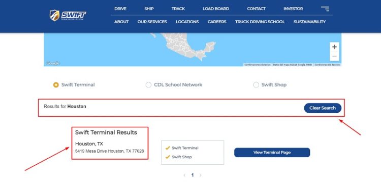 Swift Terminal near me • List of stores