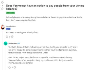 How to use Venmo balance instead of card?