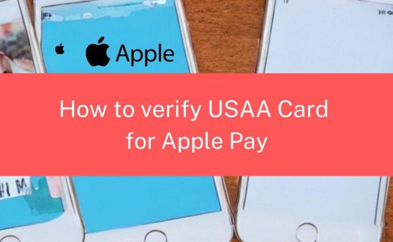 How to verify USAA Card for Apple Pay
