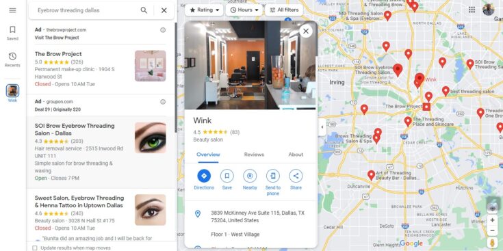 Now you can find Eyebrow threading near me