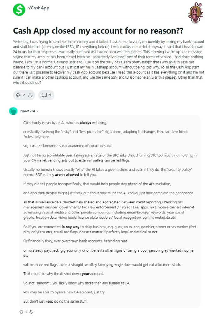 How do I fix my Cash App failed for my protection?