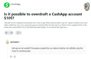 Will Cash App let you overdraft?
